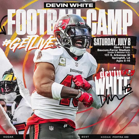 PlayyOn - Devin White Get Live Youth Football Camp